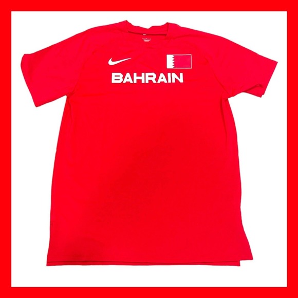 Nike | Shirts | Nike Pro Bahrain Training Track Field Olympics Shirt ...
